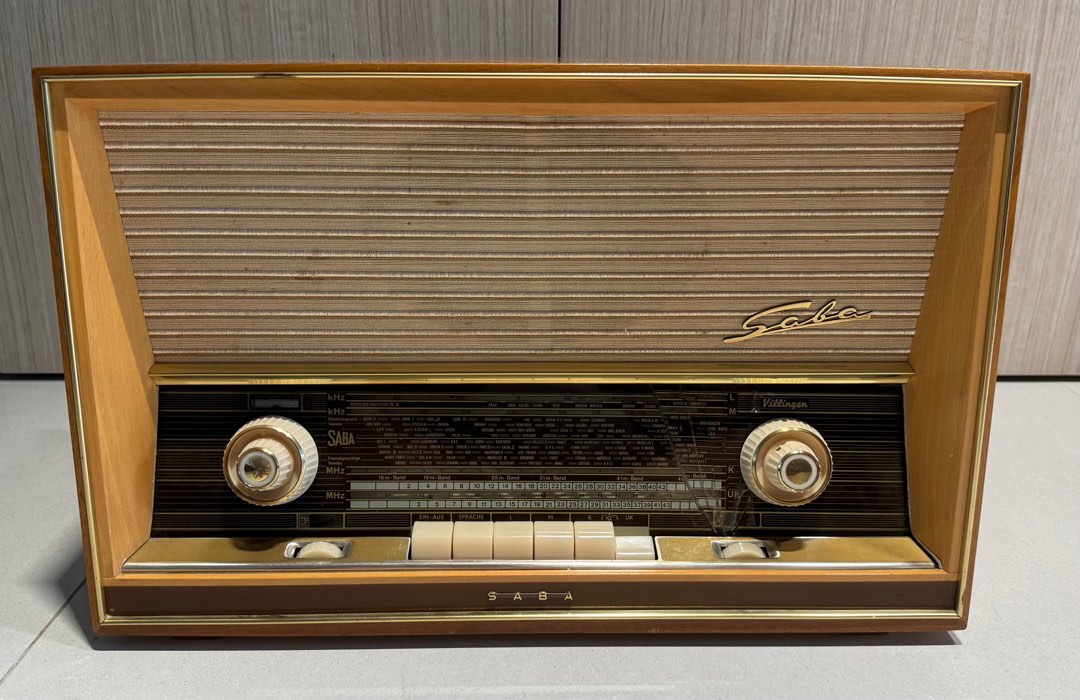 Vintage Tube Radio - SABA Radio - 3 Speakers, Hobbies & Toys ...