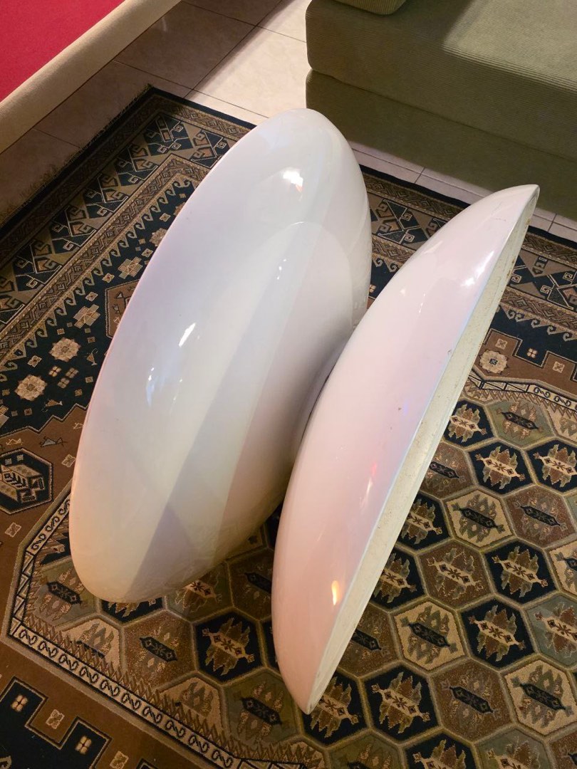 WHITE COFFEE TABLE BOWL YOYO DESIGN, Furniture & Home Living ...