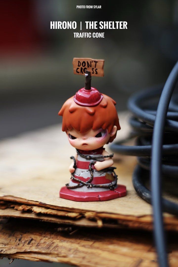 WTS Popmart Hirono Series: Clot(Alienegra), Shelter(Traffic Cone), Echo ...