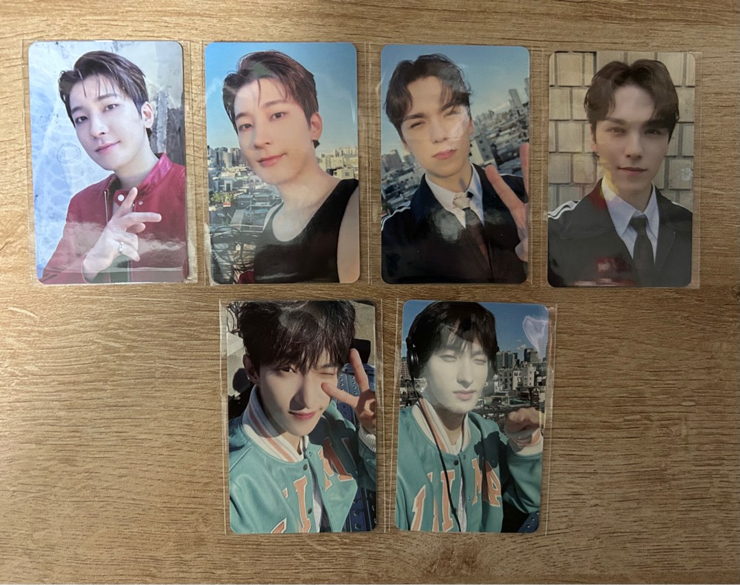 (WTS) Seventeen svt weeks lucky draw photocards wonwoo dk dokyeom ...