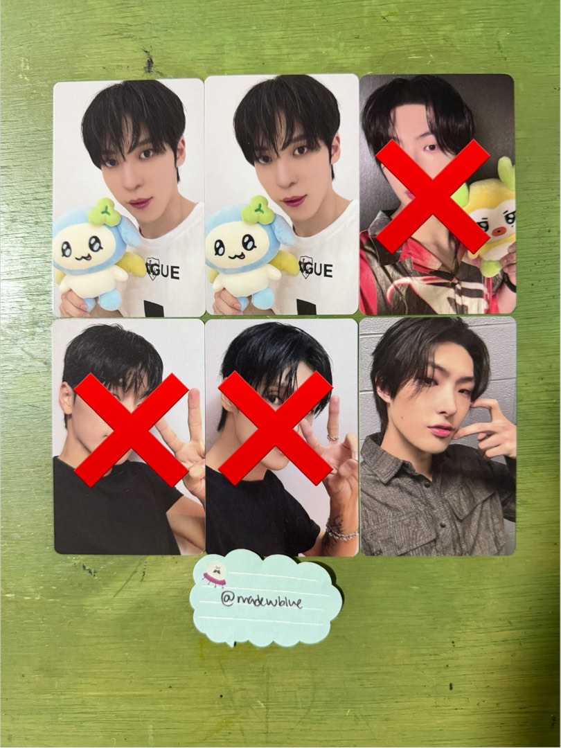 [WTS] ATEEZ x Line Friends Mighteez Random Trading Cards, Hobbies ...