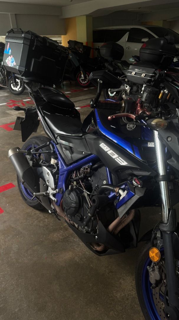 Yamaha MT-03 2017 Model COE 2027 Sep, Motorcycles, Motorcycles for Sale, Class 2A on Carousell
