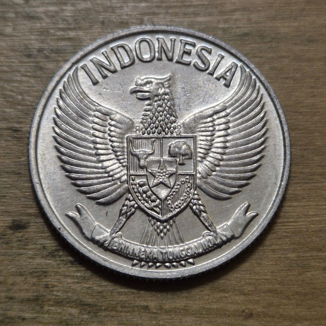 1961 Indonesia 50 Sen Coin, Hobbies & Toys, Memorabilia & Collectibles ...