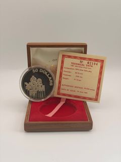 1981 Singapore $10 Silver Proof Coin (Year of Chicken), Hobbies & Toys, Memorabilia ...