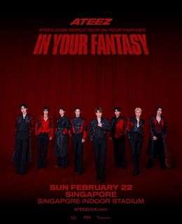 🇸🇬[From $1.3k+] Ateez ATINY VIP Send Off Tickets 2026 In Your Fantasy ...