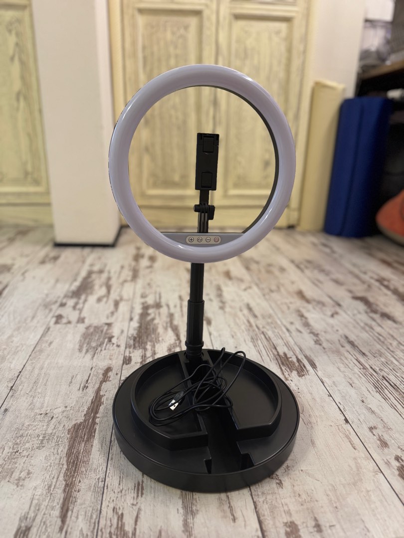 3 Colours LED Folding Ring Light 29cm, Mobile Phones & Gadgets, Mobile ...