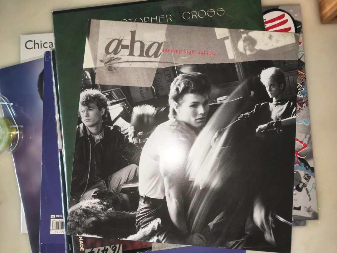 a-ha - Hunting High and Low Vinyl (REPRESS), Hobbies & Toys, Music ...