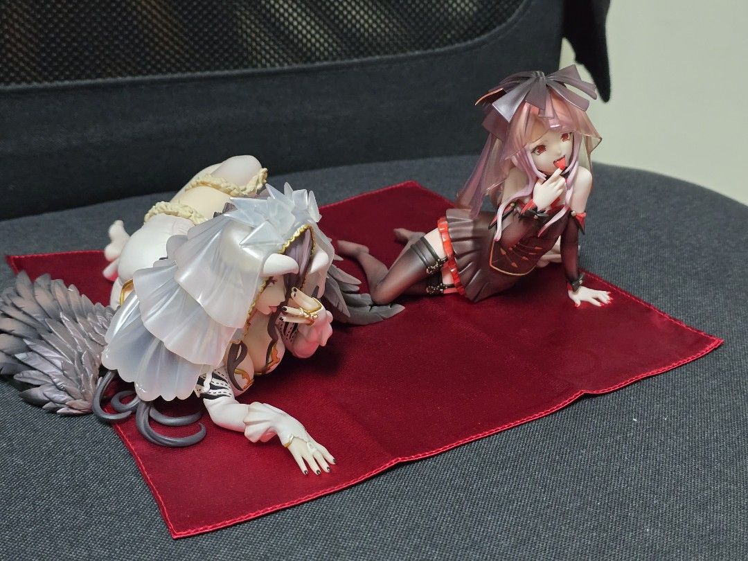 Albedo & Shalltear Bride Ver. 1/7 Figures | Overlord IV Kadokawa KDcolle | No Box - Perfect ...