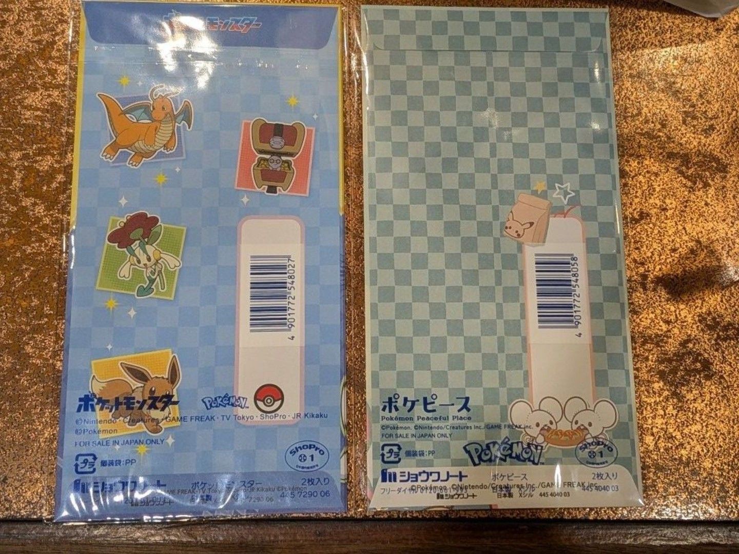 BN Japan Pokemon red packet envelopes, Hobbies & Toys, Stationery ...