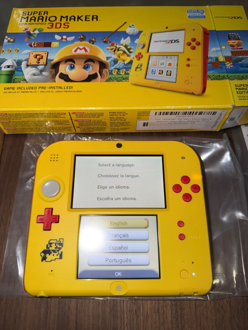 BRAND NEW NINTENDO 2DS SUPER MARIO MAKER FOR 3DS, Video Gaming, Video ...