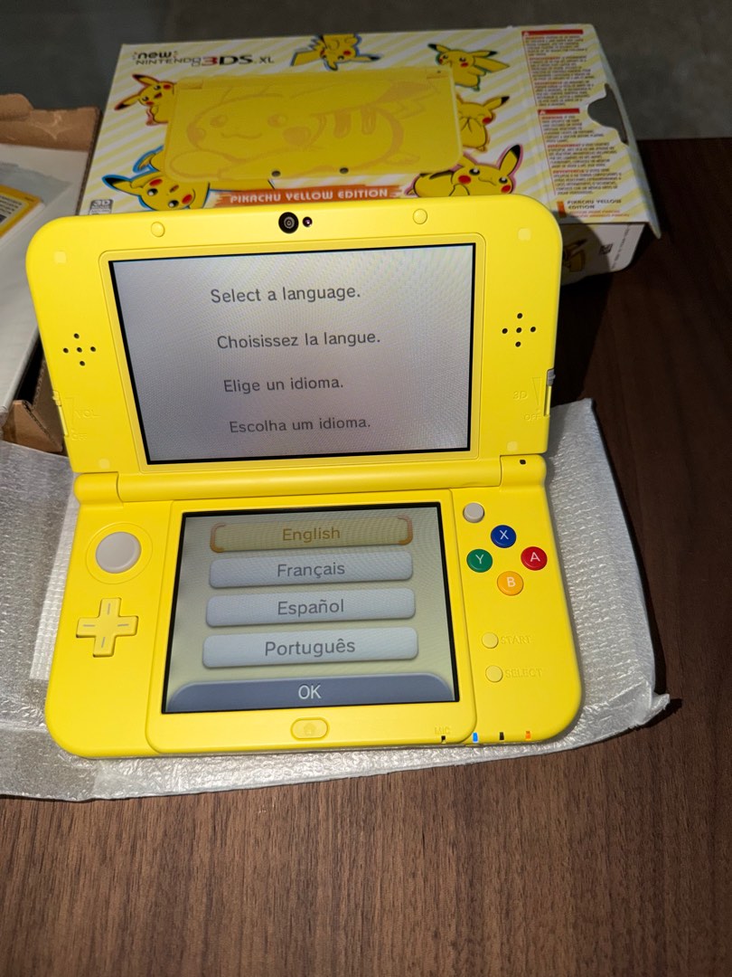 BRAND NEW NINTENDO 3DS XL PIKACHU YELLOW EDITION, Video Gaming, Video ...
