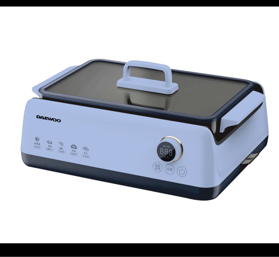烤肉爐Daewoo Electric Grill with Multiple Cooking Plates, 家庭電器, 廚房電器, 燒烤爐及 ...