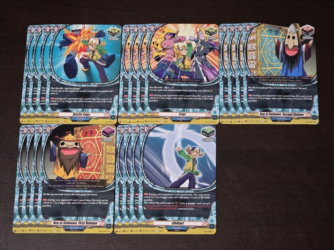 (English) Asmodai Deck/Core, Buddyfight x Vanguard Collab, DZTB01 ...