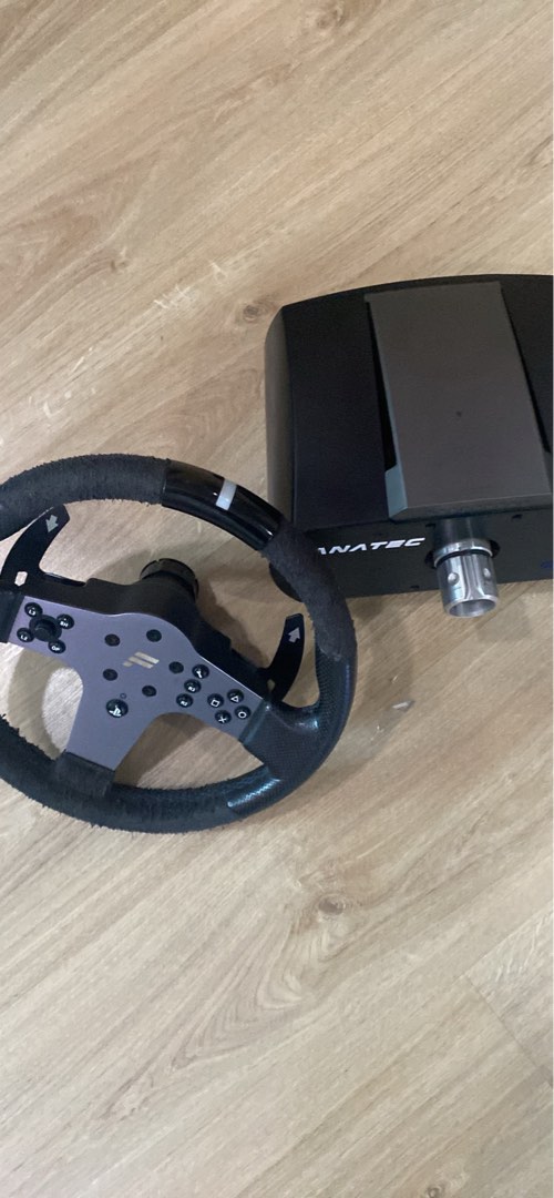 Fanatec CSL Elite Racing Wheel, Video Gaming, Gaming Accessories ...