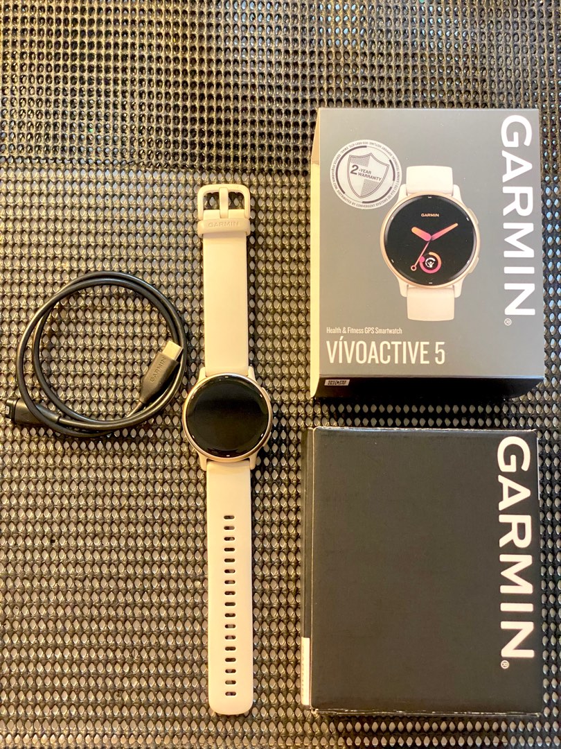 Garmin Vivoactive 5 IVORY, Mobile Phones & Gadgets, Wearables & Smart ...