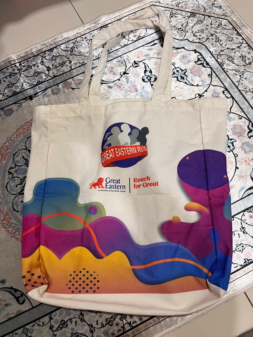 Great Eastern Run Tote Bag, Women's Fashion, Bags & Wallets, Tote Bags ...