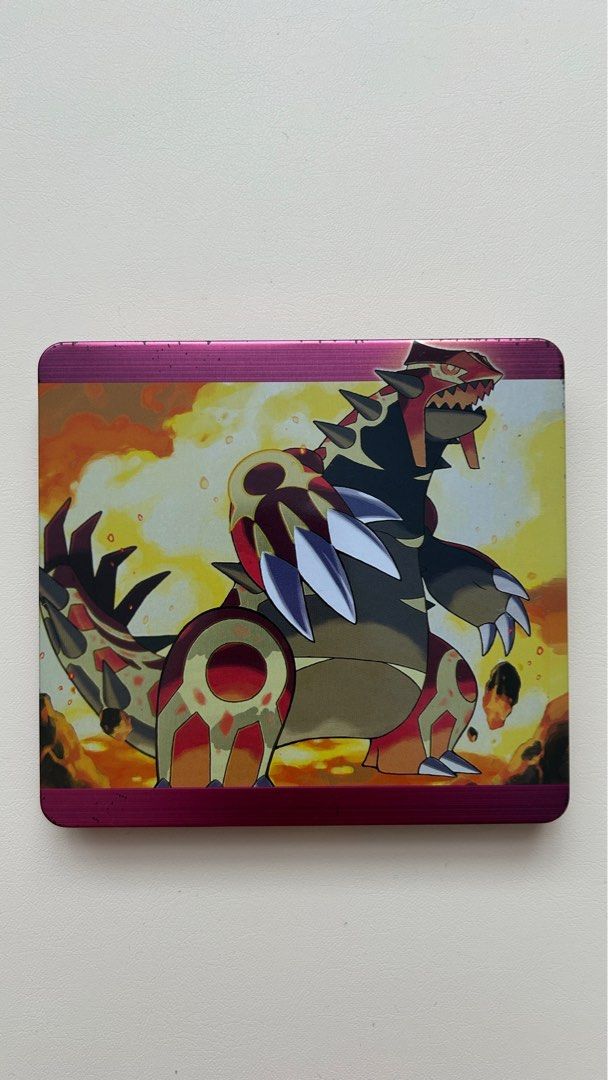 Groudon SteelBook Steel Book Case Casing Pokemon Omega Ruby Alpha ...