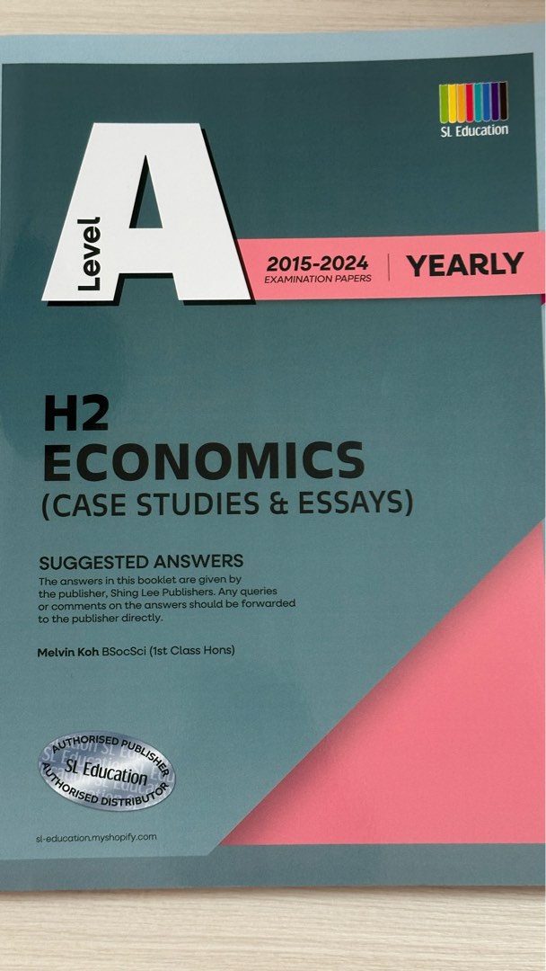 H2 Economics (Case Studies & Essays) - SL Education, Hobbies & Toys ...