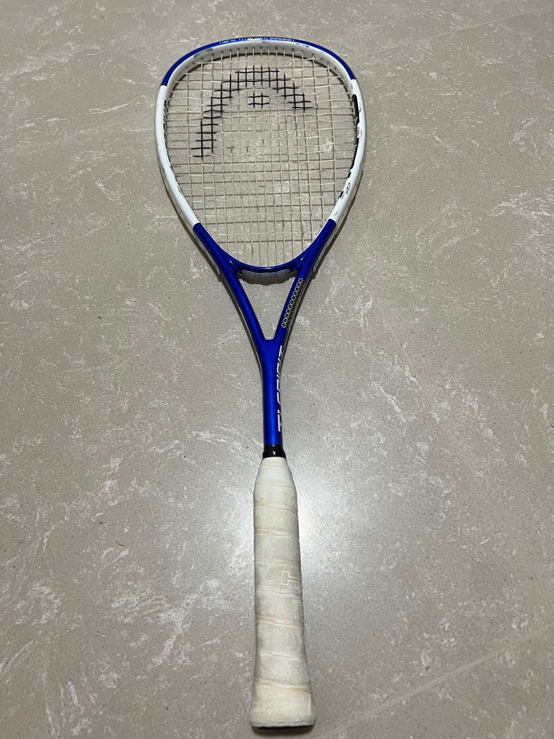 Head Nano Titanium Squash Racket with Case, Sports Equipment, Sports ...
