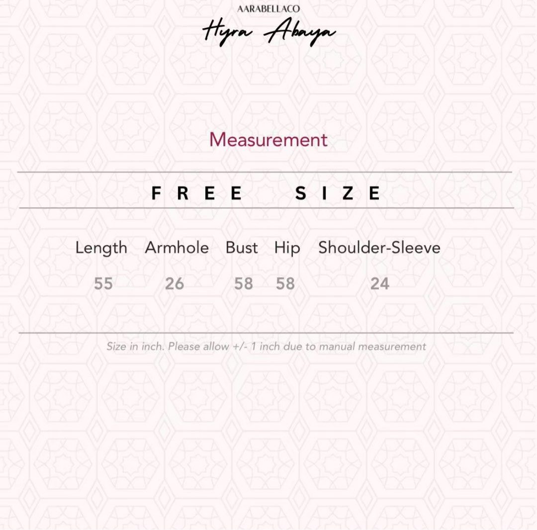 Hyra Abaya in Purplux (inc. shawl and purdah), Women's Fashion, Dresses ...