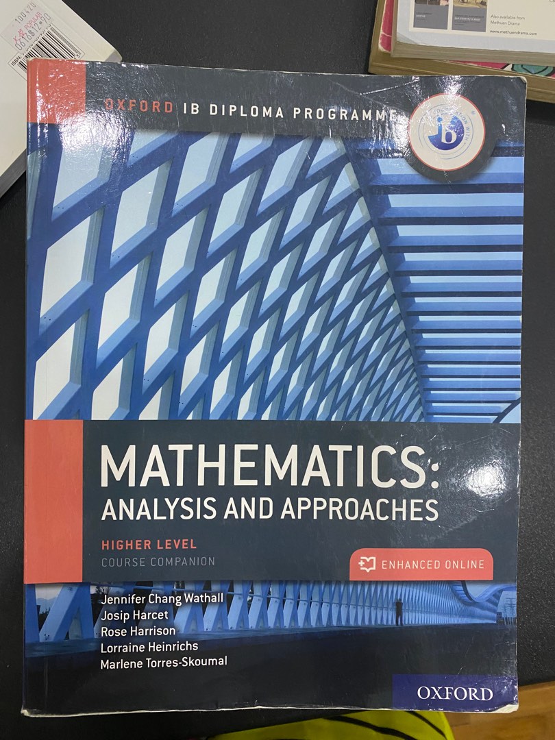 IB Math HL Oxford Textbook, Hobbies & Toys, Books & Magazines ...