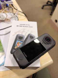 旺角門市發售 [原裝行貨 1年保養] Insta360 X4 Air 8K全景運動相機 標準套裝/入門套裝 2色, 攝影器材, 攝錄機 - Carousell