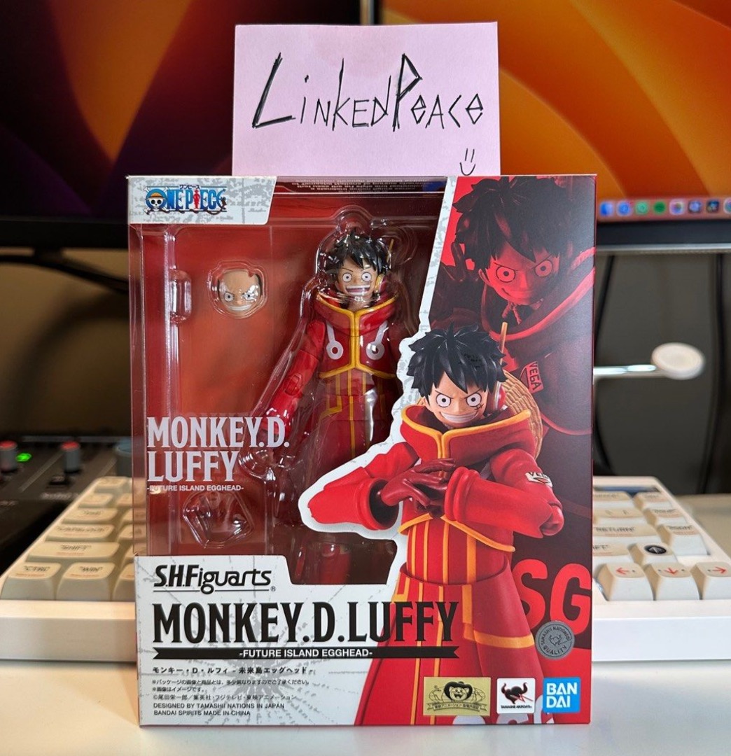 [In-Stock] s.h.figuarts Monkey D Luffy Egghead One Piece SHF SH ...