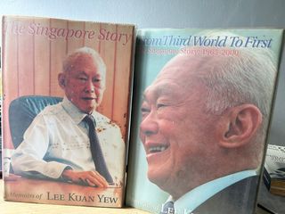 Hard Cover Book Memoirs of Lee Kuan Yew / LKY From Third World to First ...