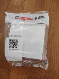 Legrand Galion White Double Socket, TV & Home Appliances, Electrical ...