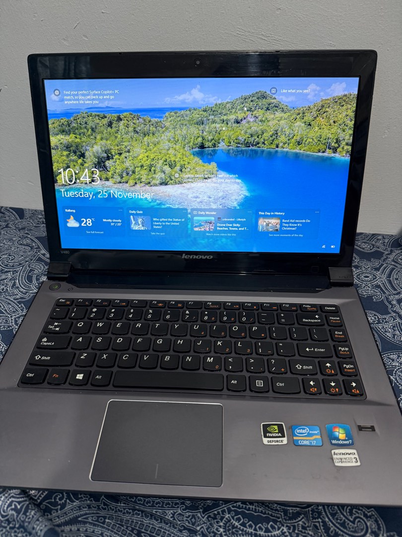 Lenovo V480 Laptop Intel i7 / 8gb ram / 128gb Ssd, Computers & Tech ...