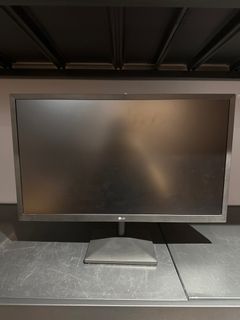 LG Monitor - White, Computers & Tech, Parts & Accessories, Monitor ...
