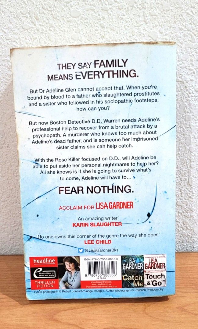 LISA GARDNER FEAR NOTHING, Hobbies & Toys, Books & Magazines ...