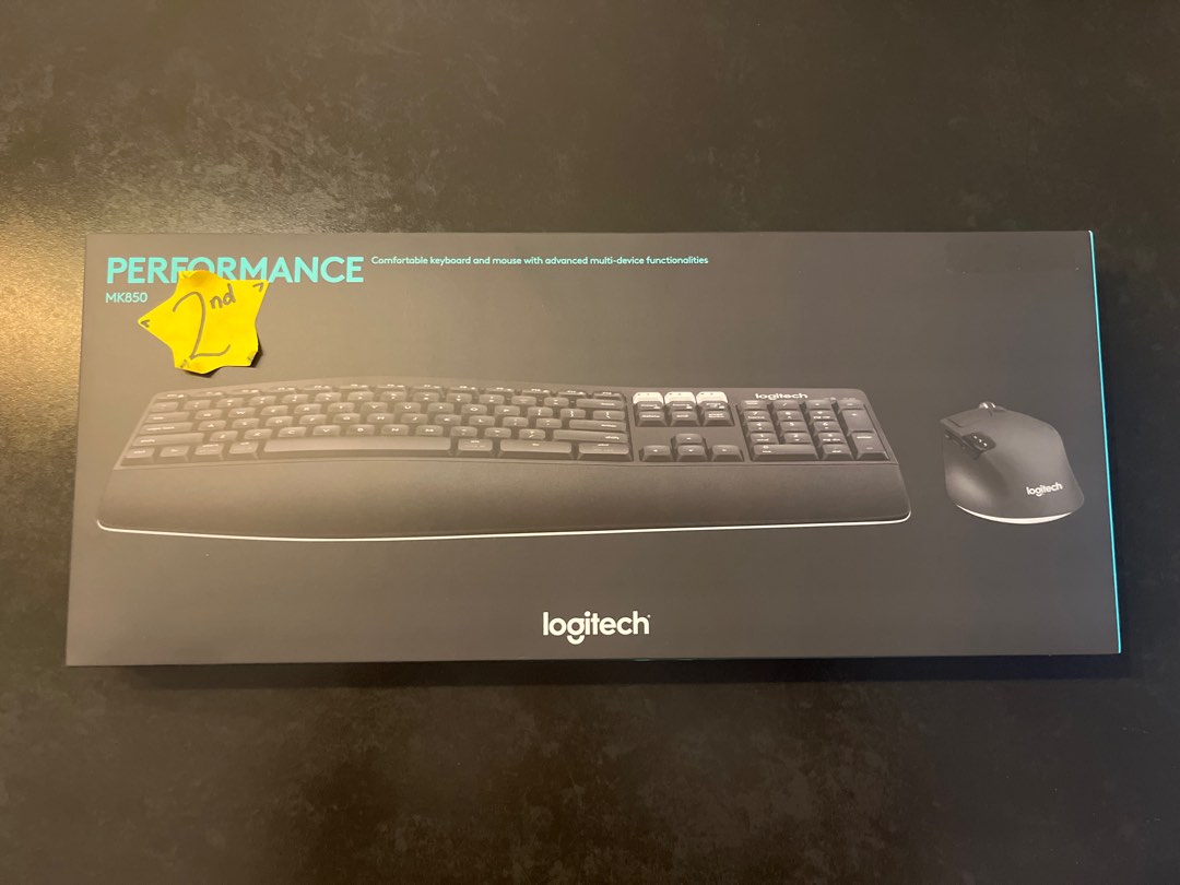 Logitech MX850 Performance Keyboard and Mouse Combo, Computers & Tech ...