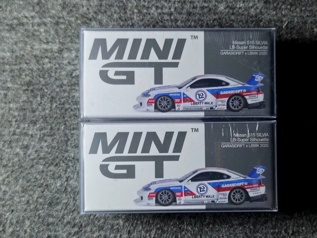 Mini GT Nissan LB-Super Silhouette S15 SILVIA GARASIDRIFT x LBWK 2025 ...