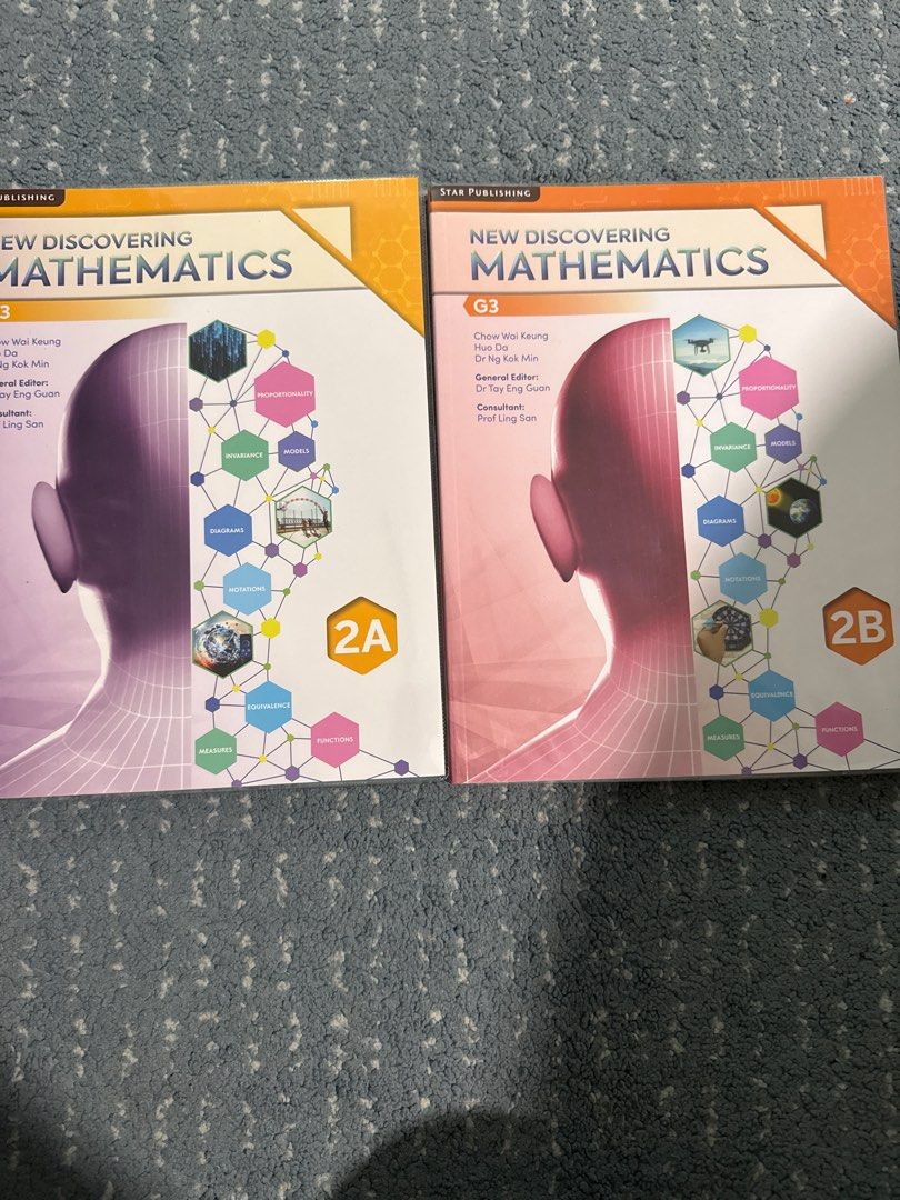 New Discovering Mathematics G3 2A & 2B, Hobbies & Toys, Books ...