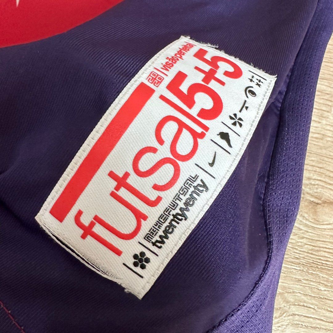 Authentic Nike Futsal 5+5 "Visao Perfeita" Soccer Football Jersey, Men ...