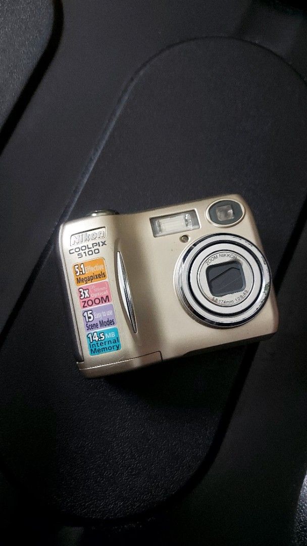 Nikon COOLPIX 5100 Digital CCD Camera Digicam, Photography, Cameras on ...