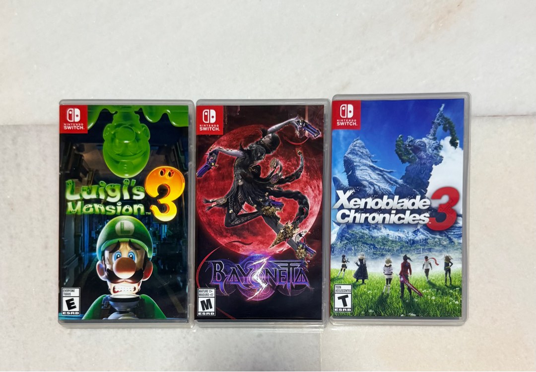 Nintendo Switch Games: Luigi's Mansion 3, Bayonetta 3, Xenoblade ...