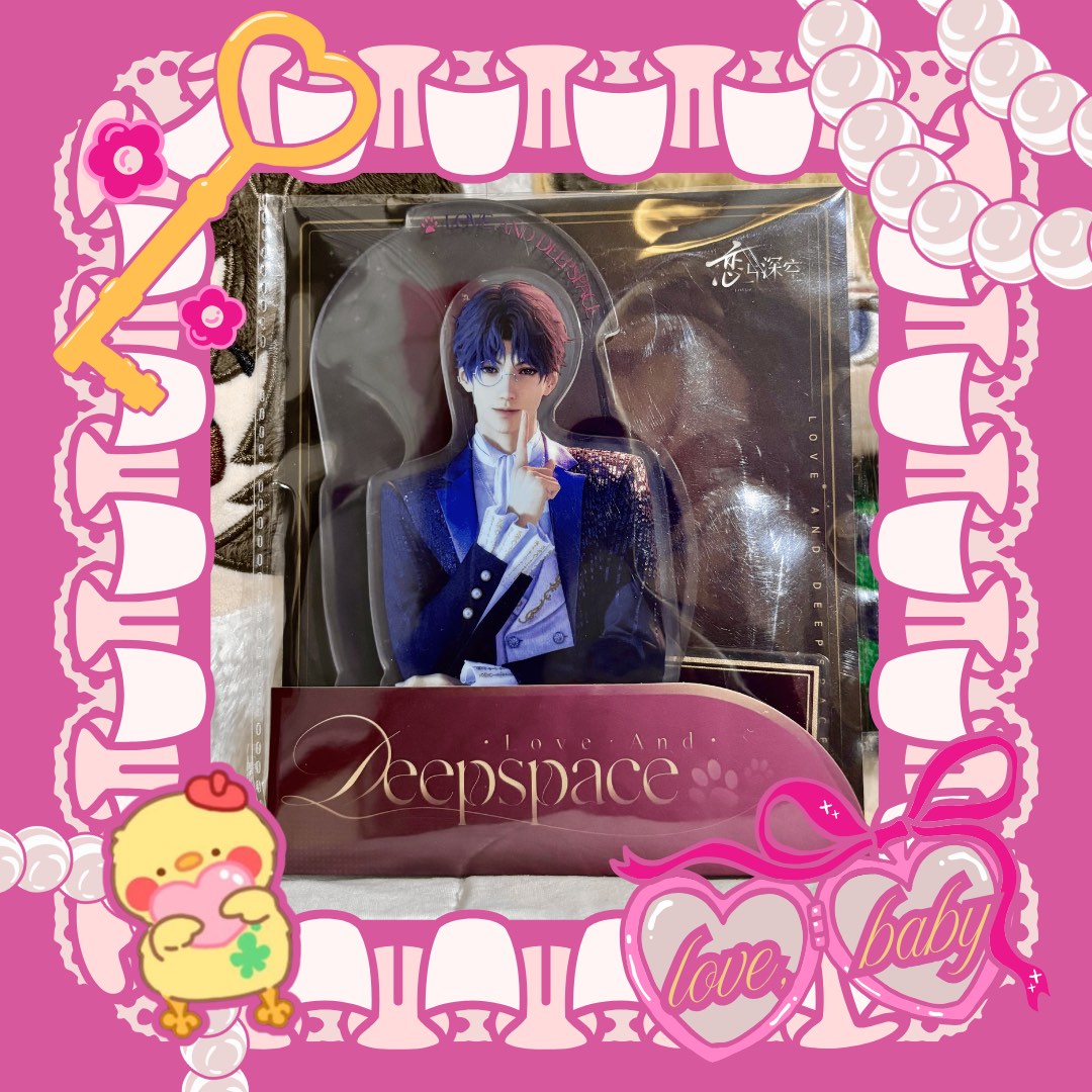 OFFICIAL Meow’s Time collab standees 🐾 – Rafayel Version 🧜‍♂️🎨 (lads ...