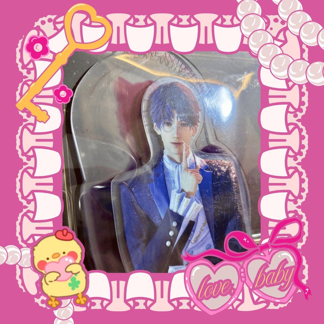 OFFICIAL Meow’s Time collab standees 🐾 – Rafayel Version 🧜‍♂️🎨 (lads ...