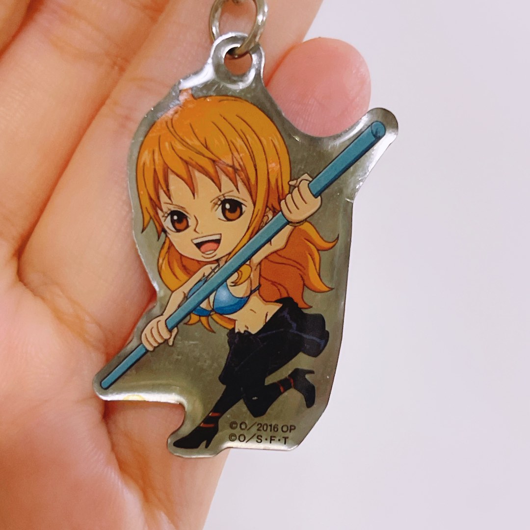 One Piece - Nami Metal Die Cast Tag - SD Chibi - Straw Hat Pirates ...