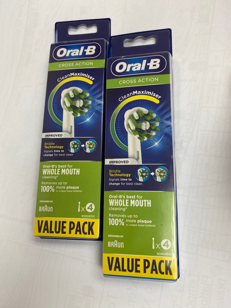 OralB oral-B EB-50 EB50 刷頭 兩套 8支, 美容＆個人護理, 健康及美容 - 口腔護理 - Carousell