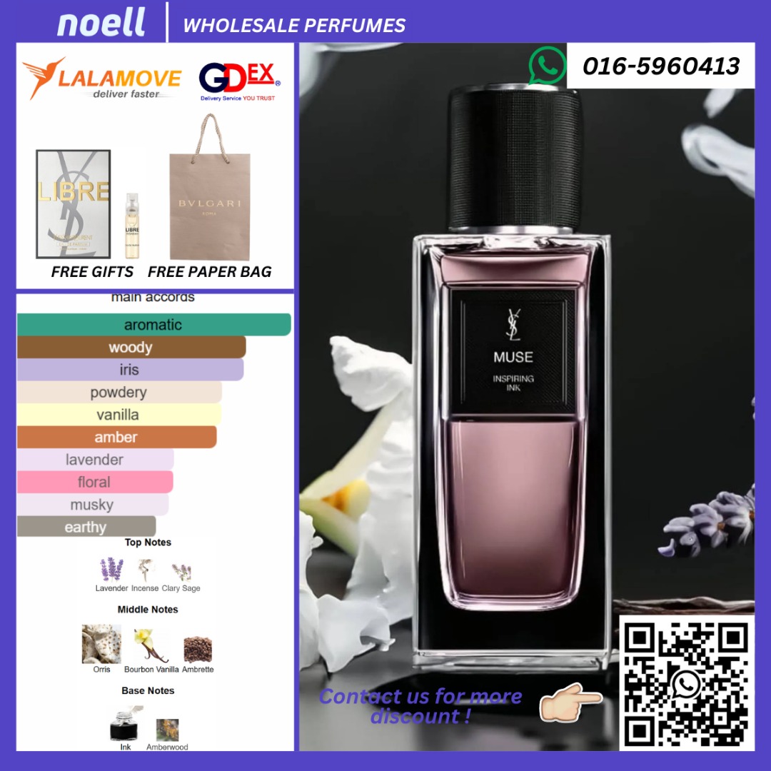 [ORIGINAL] AUTHENTIC READY STOCK YSL MUSE INSPIRING INK EDP 125ML ...