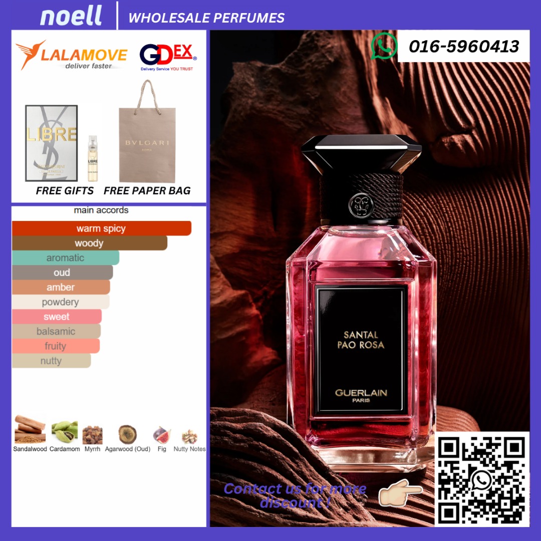 [ORIGINAL] AUTHENTIC READY STOCK GUERLAIN SANTAL PAO ROSA EDP 100ML ...