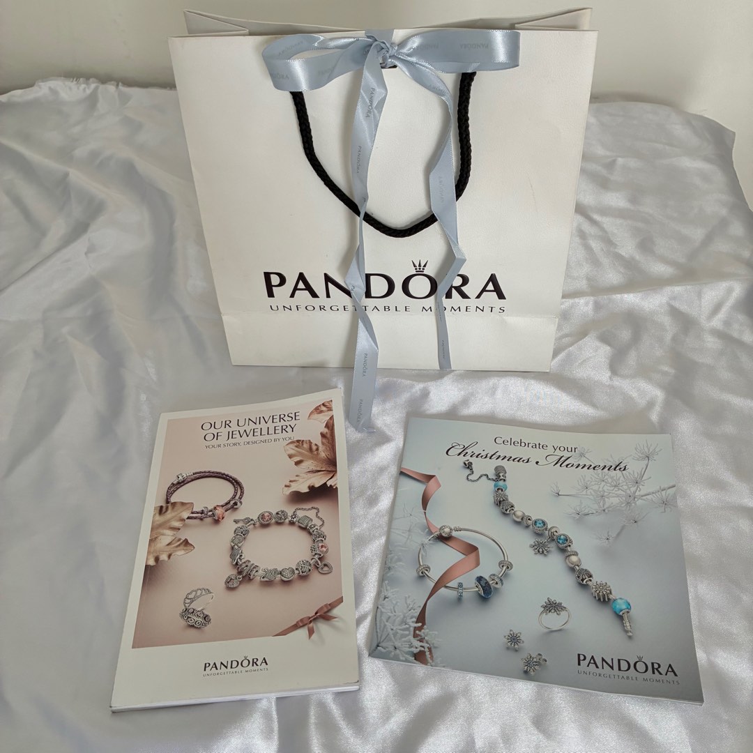 Original Pandora Paper Bag for Gifts, Women's Fashion, Jewelry ...
