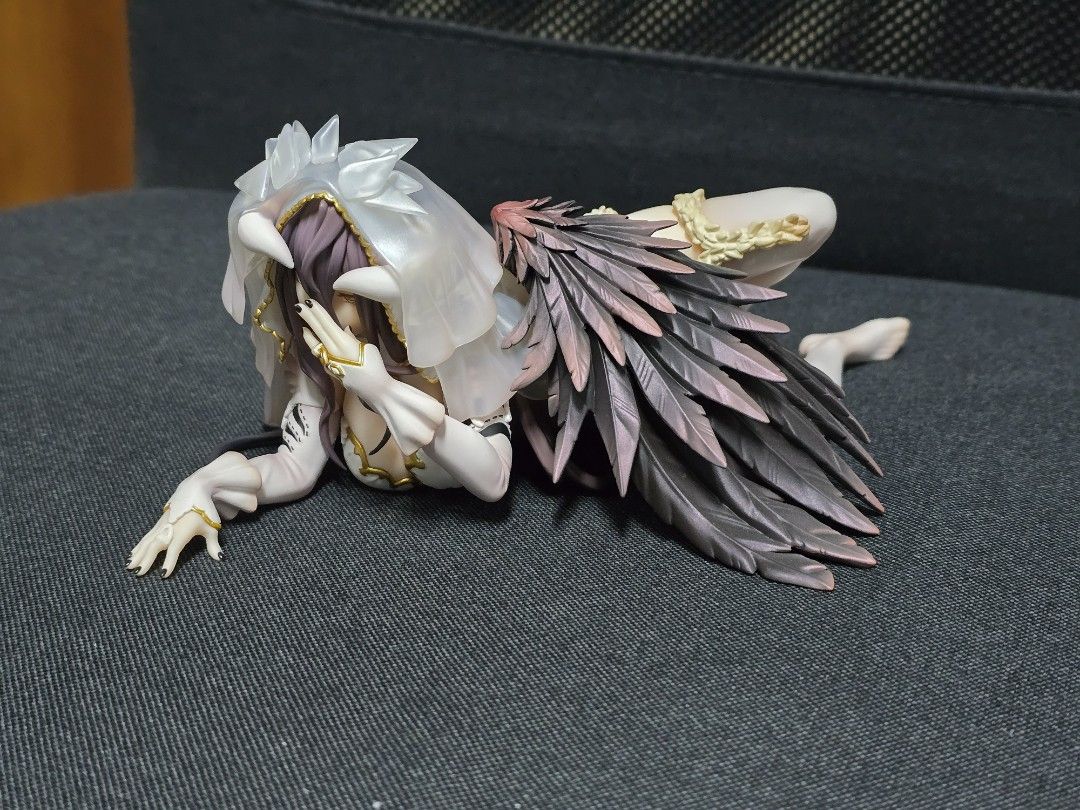 Albedo Bride Ver. 1/7 Figure | Overlord IV Kadokawa KDcolle | No Box Perfect Condition, Hobbies ...