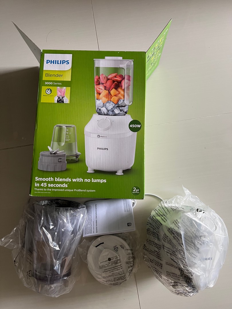 PHILIPS 3000 Series ProBlend System Blender, TV & Home Appliances ...
