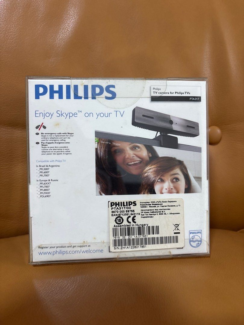 Philips TV Webcam PTA317, Computers & Tech, Parts & Accessories ...