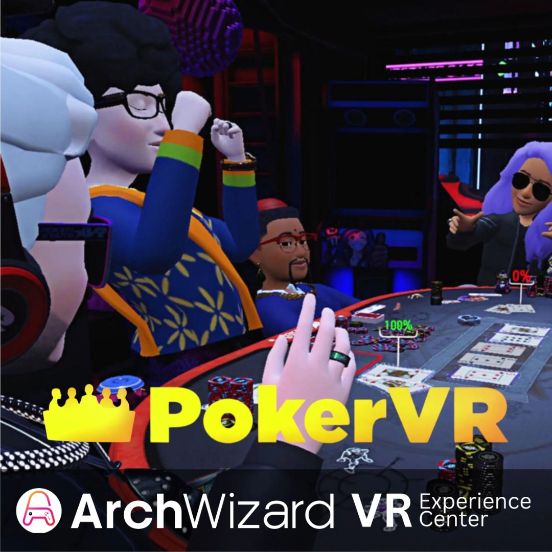 PokerVR (VR Experience Centre) - ArchWizard, Video Gaming, Gaming ...