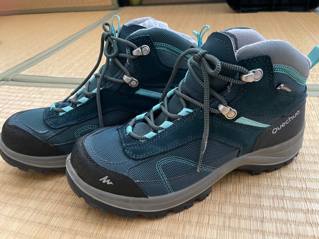 Quechua MH100 Mid WTP Hiking Boots - EU 41/UK7, Sports Equipment ...